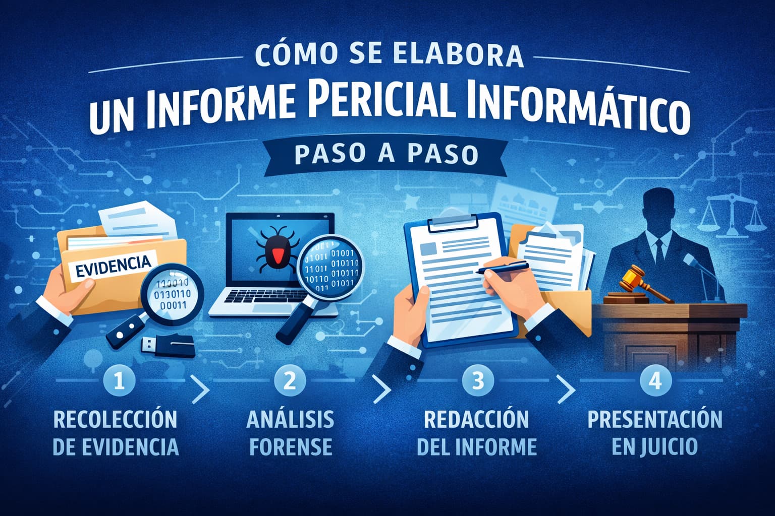 Cómo se elabora un informe pericial informático paso a paso - Infomagazine